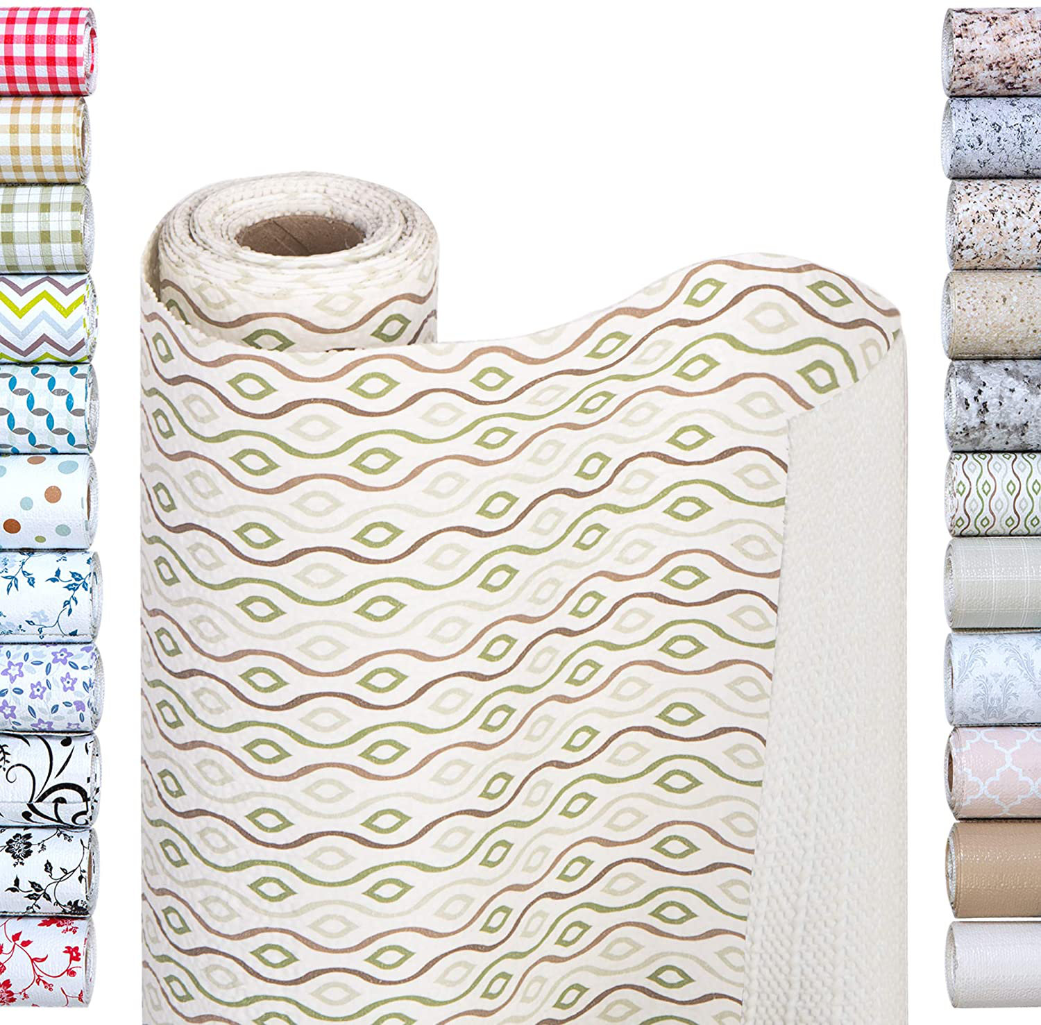 SmartDesign Smart Design Shelf Liner w/Bonded Grip - (12 Inch x 10 Feet ...